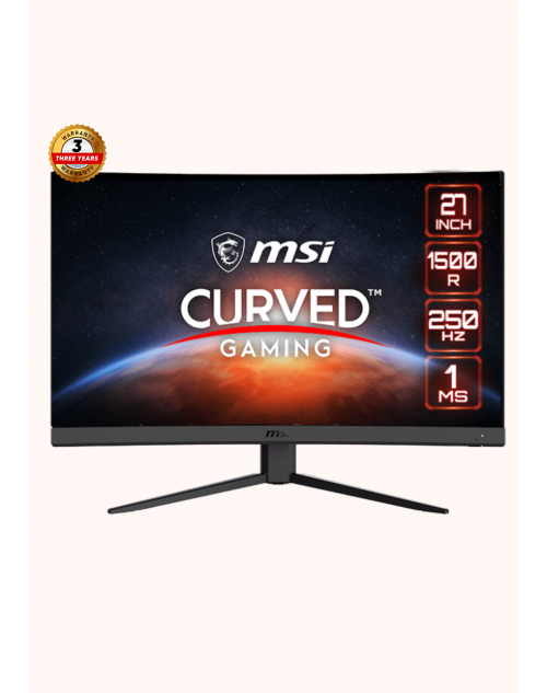 MSI OPTIX G27C4X 27 INCH FHD 250HZ 1MS ADAPTIVE SYNC CURVED GAMING MONITOR