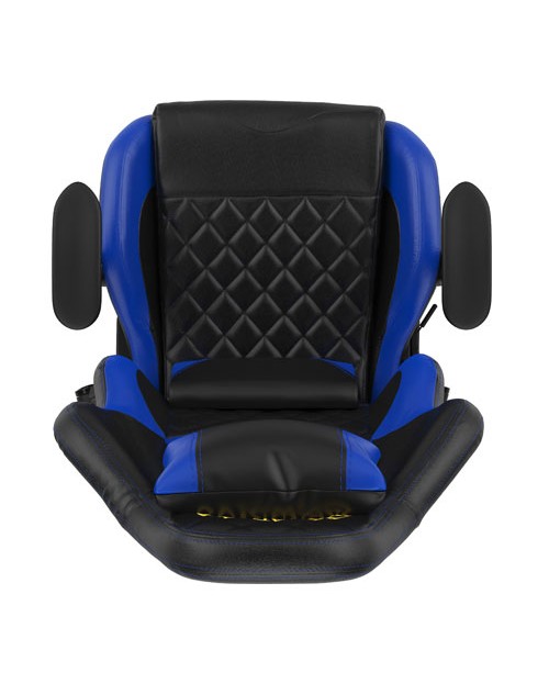 Gamdias Zelus E1 L BB (Black & Blue) Gaming Chair