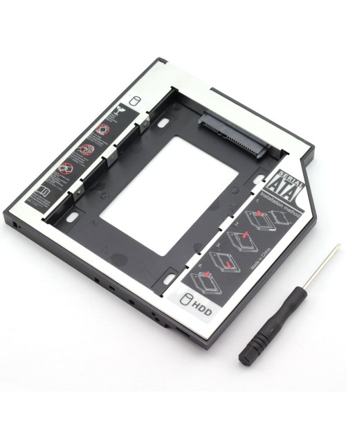 wholesale 9.5mm 12.7mm 2.5 inch 2nd Hard Drive Disk Caddy SATA3.0 SSD ...