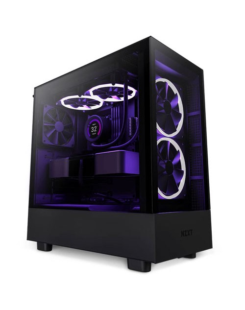 NZXT H5 Elite Edition RGB ATX Mid Tower Black Case